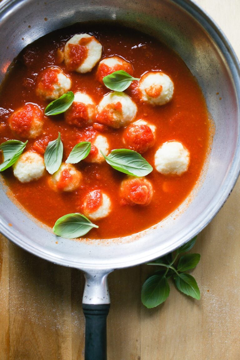 Light & Fluffy Homemade Ricotta Gnocchi - The Clever Carrot