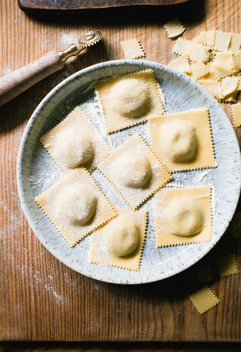 Easy Ground Pork Meat Filling For Ravioli - The Clever Carrot
