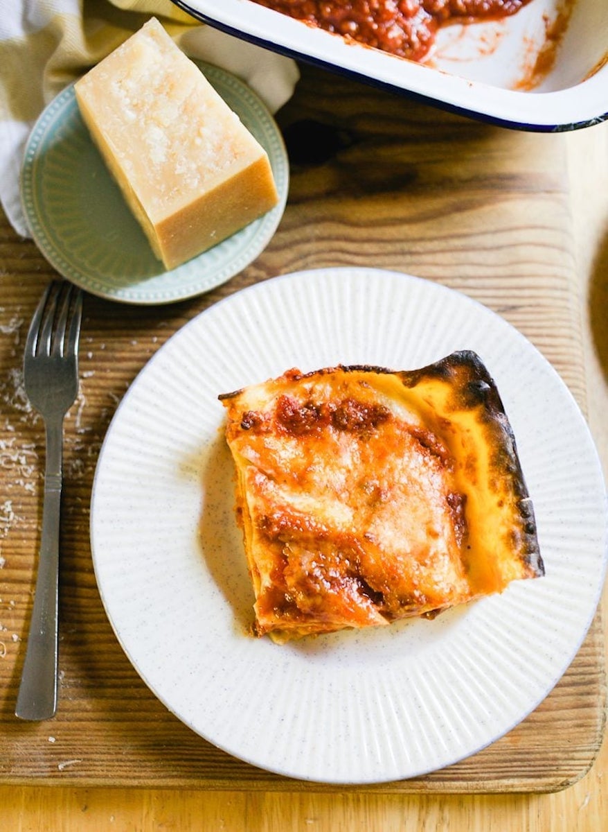 Classic Lasagna Bolognese with Ragù and Béchamel Sauce - The Clever Carrot
