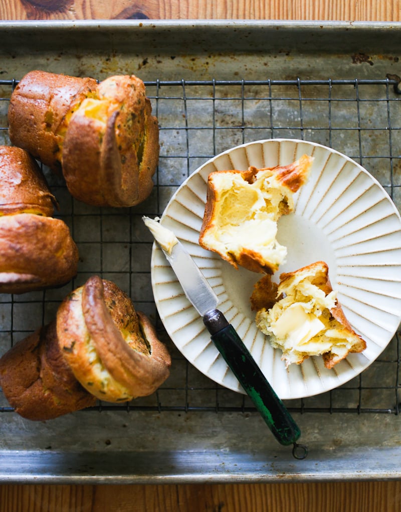 How To Make Sourdough Popovers - The Clever Carrot