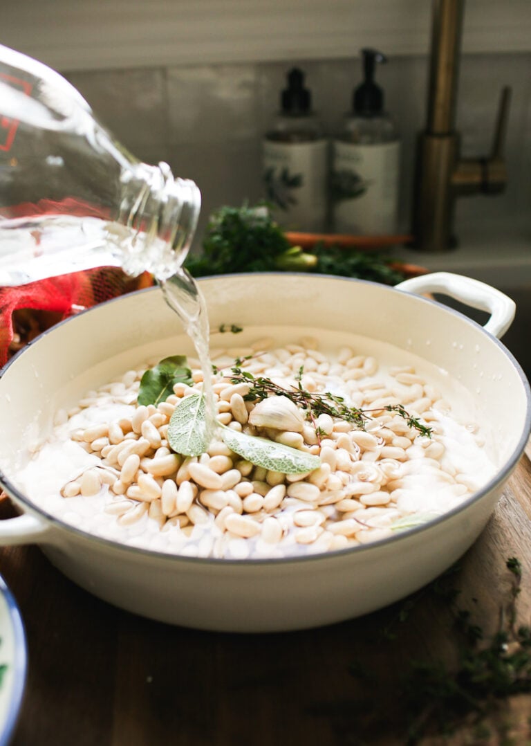How To Cook Perfectly Tender Dried White Beans From Scratch - The ...