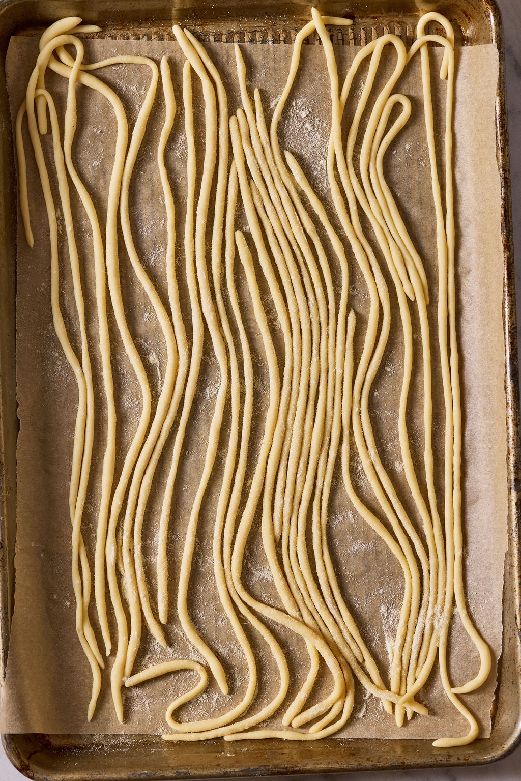 Sourdough Pici Pasta - The Clever Carrot